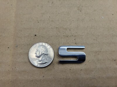 Dodge OEM 2006-2010 Charger SXT S Chrome Rear Letter Lettering Emblem ...