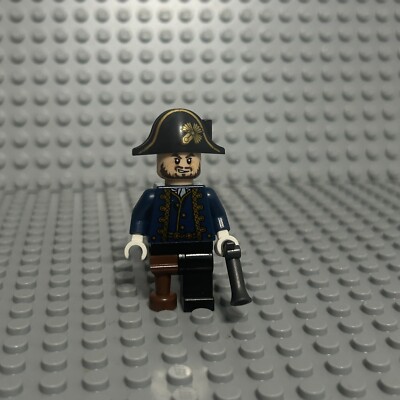 LEGO Hector Barbossa poc028 Minifigure Pegleg Pirates of the Caribbean ...