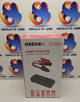 Grepro Boost 12v 3000A Lithium Portable Car Van Battery Jump Starter ...