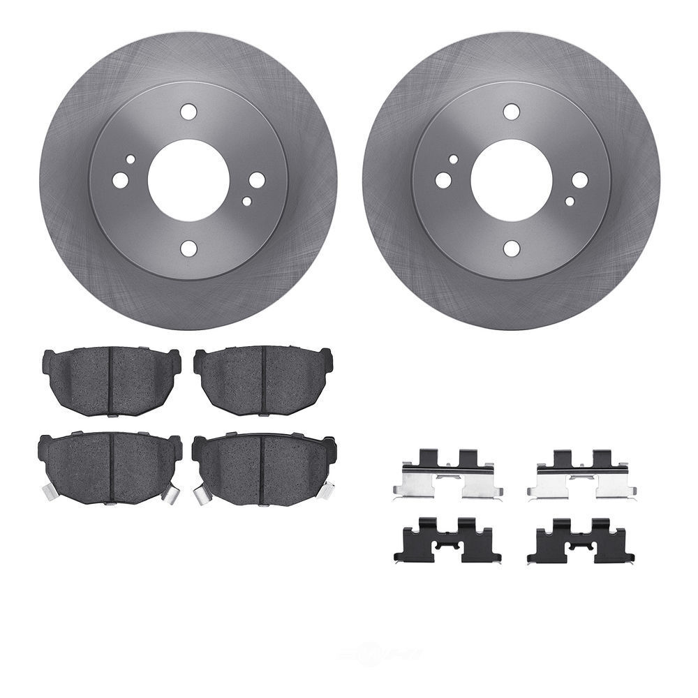 Disc Brake Kit-w/o ABS DFC 6512-67233 fits 93-94 Nissan 240SX for sale ...