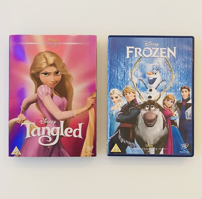 Disney’s Tangled & Frozen DVD Bundle COLLECTORS ITEMS | eBay