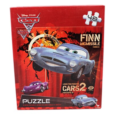 Disney Pixar Cars 2 Finn McMissile 48 pc Puzzle (by Cardinal) | eBay