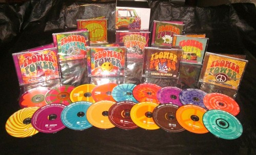 18 CD TIME LIFE Flower Power Complete Super Set Woodstock Generation ...