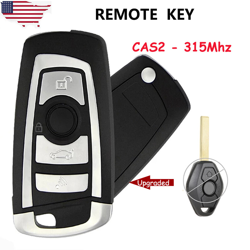 Modify Replacement Flip Key for BMW E46 E39 Remote Key Fob CAS2 315MHZ ...