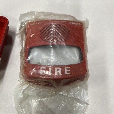 Simplex True Alert Notification Replacement Cover Red Wall Mount | eBay