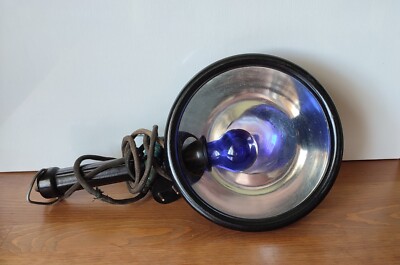 Vintage Soviet USSR Medical Infrared Reflector Lamp Blue Light.1955 ...