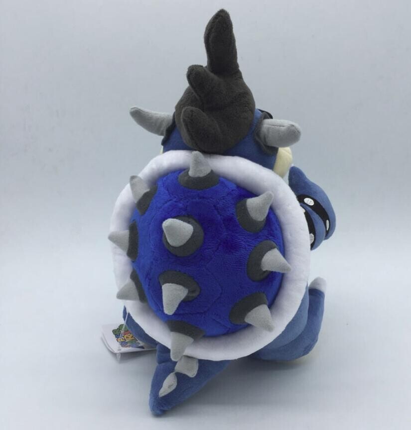 Super Mario Plushie Dark Bowser Koopa Stuff Plush Doll Toy 10 ...