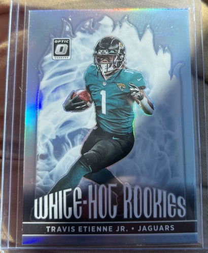 2021 Travis Etienne Jr. Optic White Hot Rookies Prizm | eBay