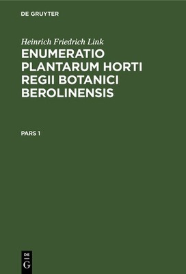 Enumeratio Plantarum Horti Regii Botanici Berolinensis 9783112665770| eBay
