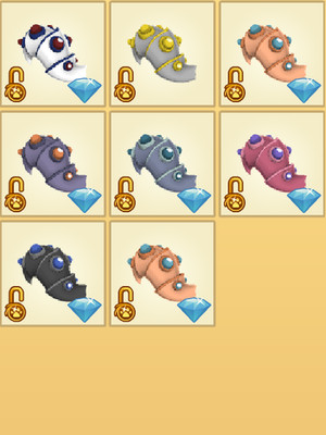 Animal Jam Classic Mixed Elf Tail Armor Bundle 8 Pieces (AJC) (READ ...