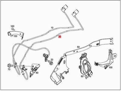 Genuine MERCEDES R231 SL R231 Rpm sensor 2315400317 | eBay