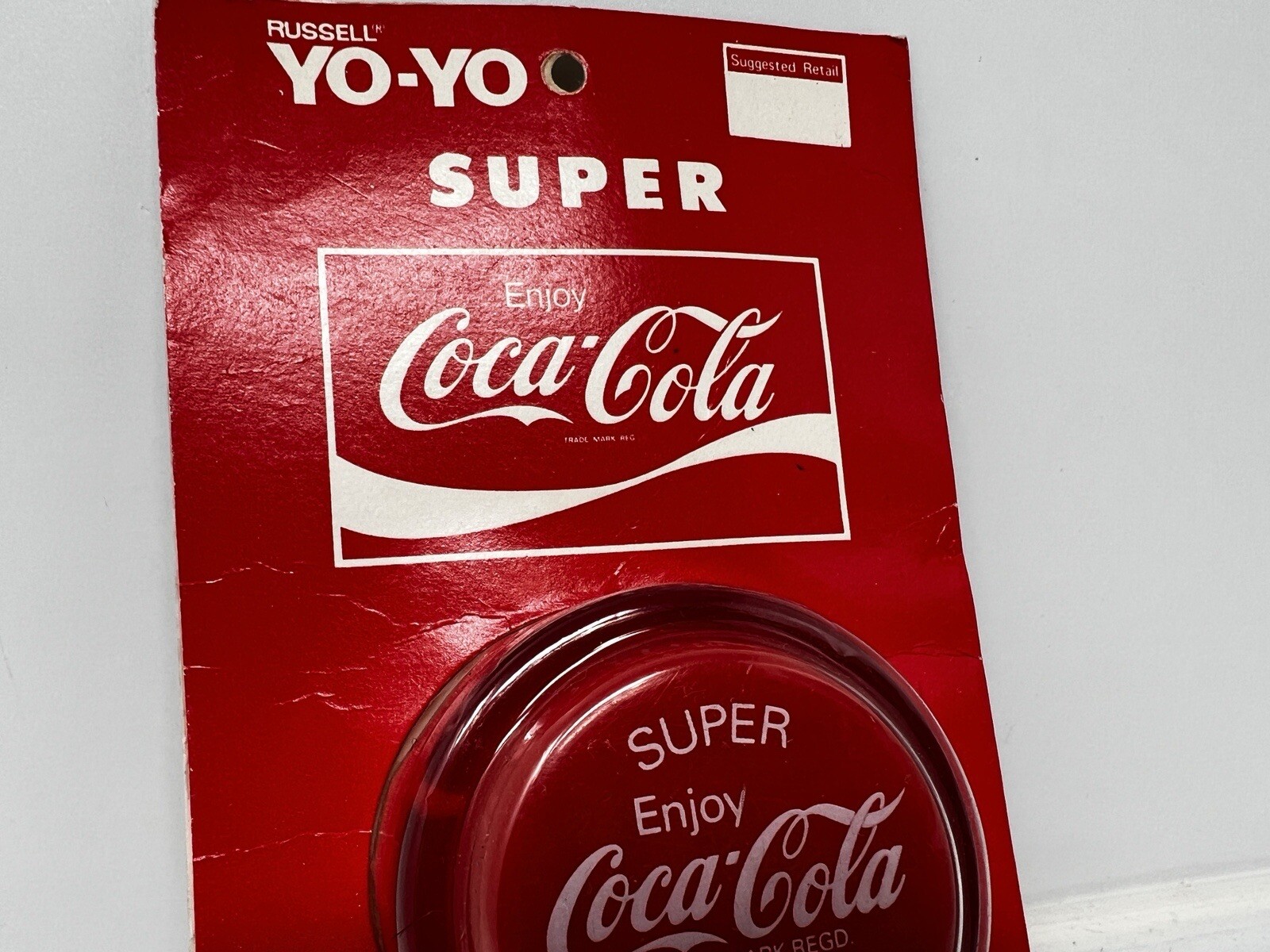 Vtg New In Pkg NOS RARE Yo-Yo Super Genuine RUSSELL Coca-Cola ...