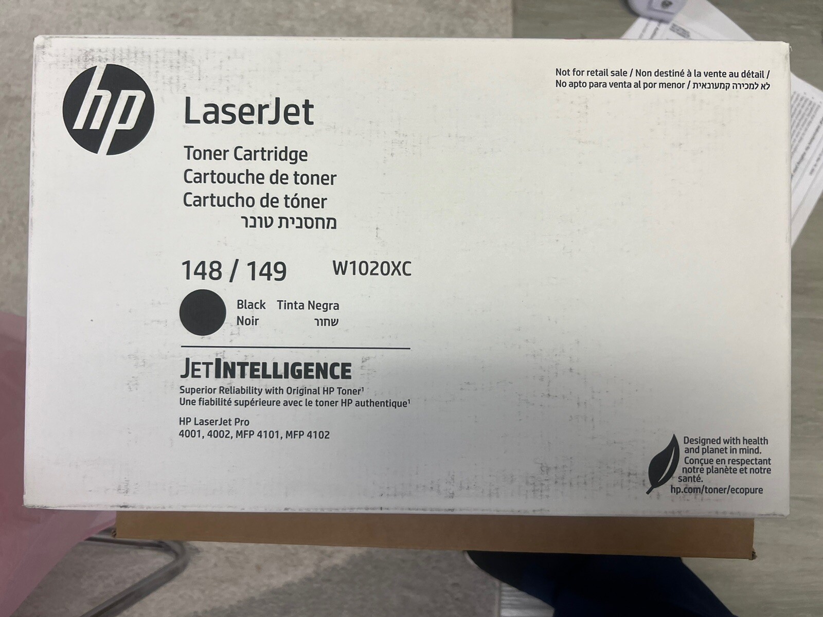 Genuine HP High Yield Black Toner Cartridge W1020XC FAST SHIPPING ! | eBay