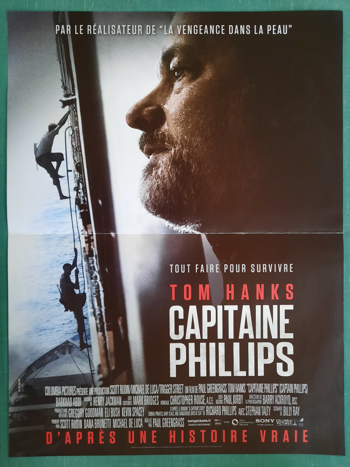 Tom Hanks Captain Phillips Poster