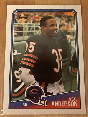 1988 Topps Neal Anderson Rookie Card RC | eBay