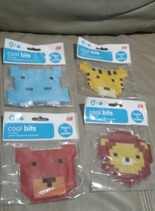 4 x Cool Bits Ice Pack Kids Animal Icepacks Heal Ease Pain Booboos Ouch ...