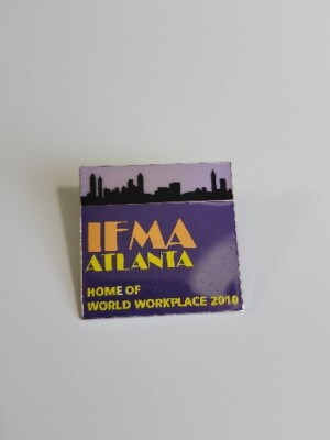 IFMA Atlanta Badge Pin International Facility Management Association ...