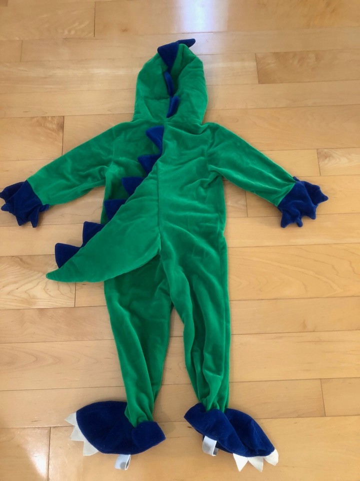 Miniwear Halloween Kids 1pc Green /Blue Dinosaur Costume 24 mos | eBay