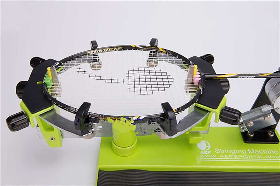 Badminton Racket Stringing Machine AEF1200 Table Racket Stringer Heavy ...