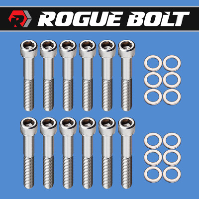 SBF Intake Manifold Bolts Stainless Steel Kit Small Block Ford 289 302 ...
