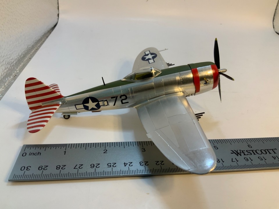 P-47D THUNDERBOLT Grumpy #72 Model plane Hand Painted Built up | eBay
