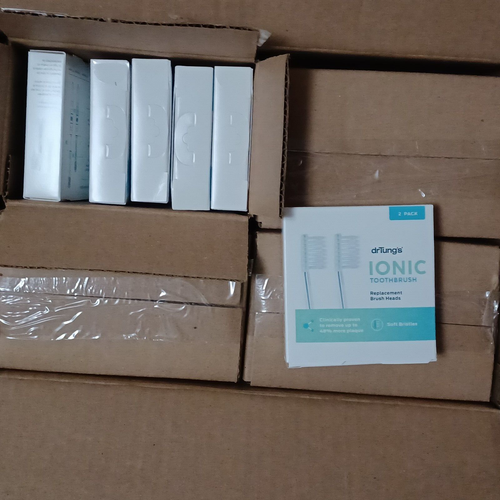 2 Dr Tung's IONIC Toothbrush Head Replacement Soft Bristles + Perio ...