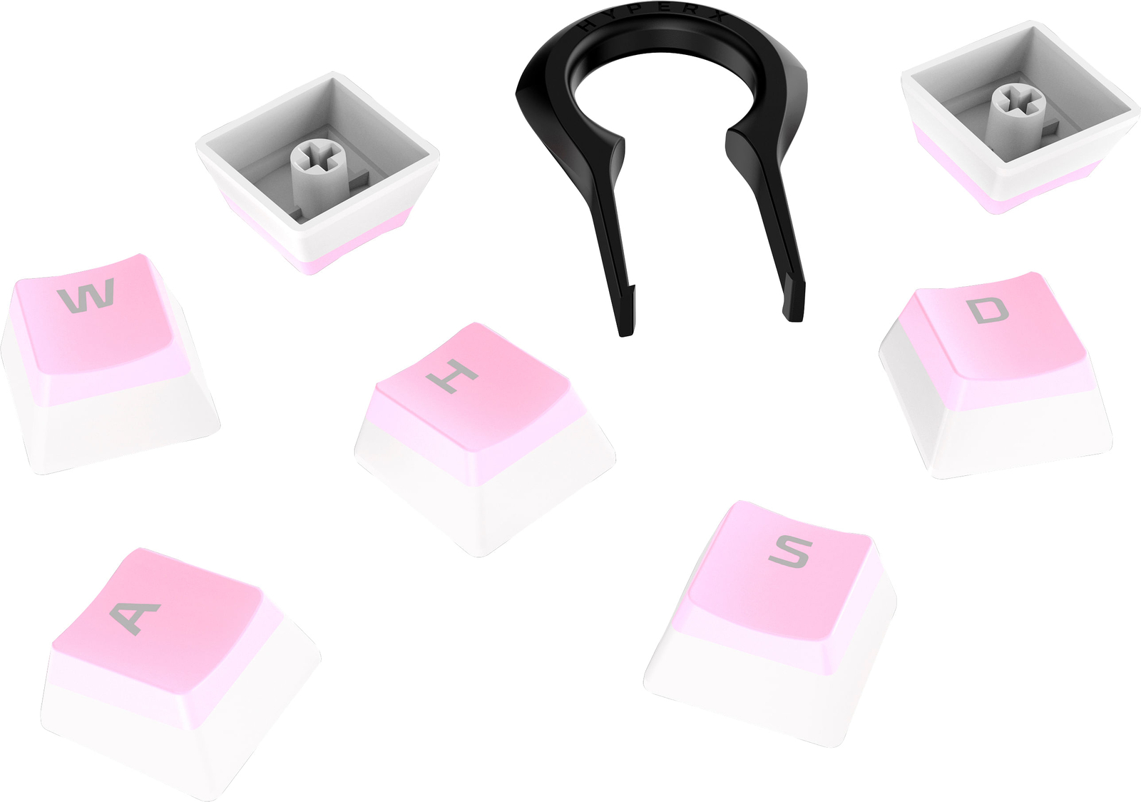 HP HyperX Pudding Keycaps PBT - Pink | eBay