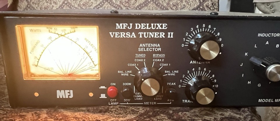 MFJ Deluxe Versa Tuner II MFJ-948 HF AMATEUR HAM RADIO | eBay