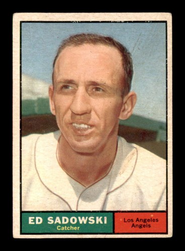 1961 Topps #163 Ed Sadowski VG/VGEX X2553420 | eBay