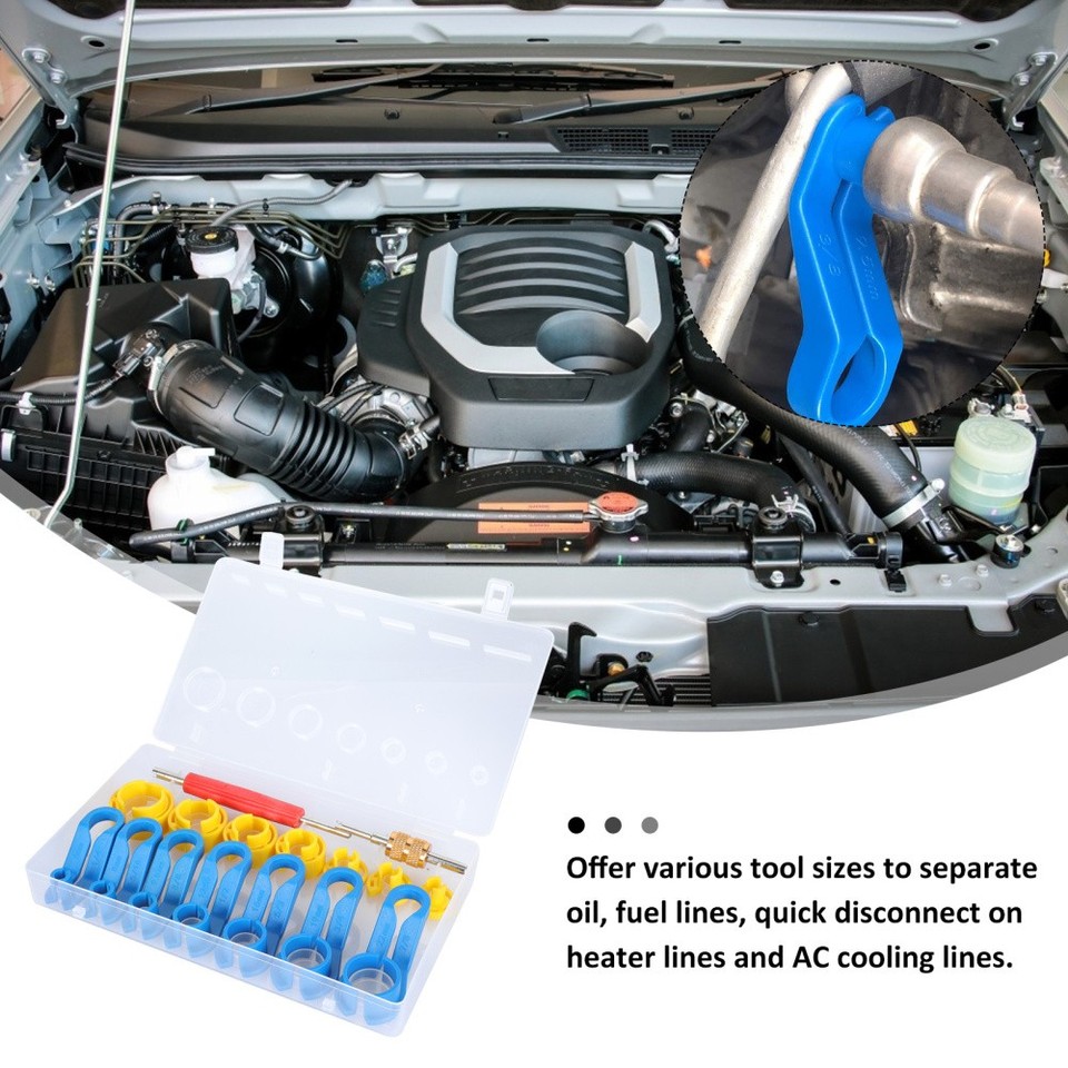 1 Set Useful Car Fuel Line Disconnect Tool Practical Fuel Line Removal ...