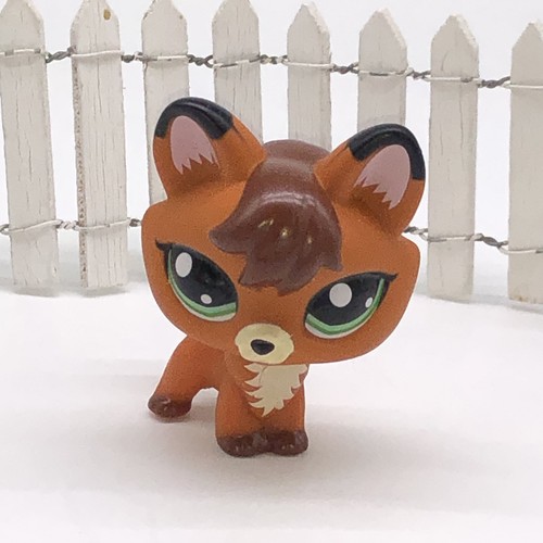Littlest Pet Shop 159 G7 Lps Authentic Orange Fox Green Eyes | eBay