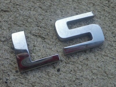 Chevrolet Chevy LS emblem badge letters OEM Suburban Tahoe Impala ...