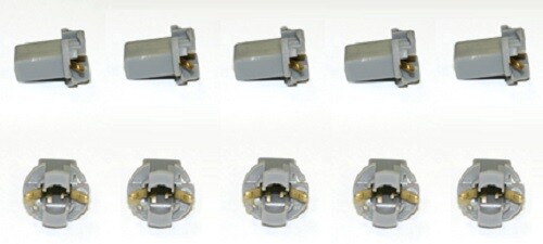 10 pcs W2.1 x 4.9d Twist Lock Bulb Socket, PCB Mount (insert and twist ...