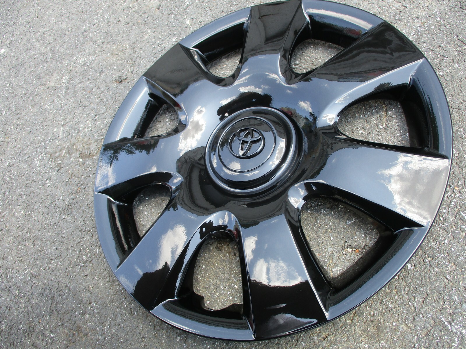 2002 2003 2004 Set of 4 New Camry 15" Hubcaps Wheel Covers Black 61115 ...