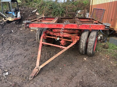 5th wheel drawbar trailer fairground showmans shepherds hut low loader ...