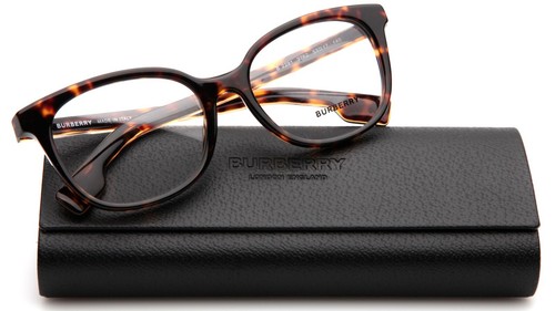 NEW BURBERRY B 2291 3762 Havana EYEGLASSES GLASSES FRAME 53-17-140mm ...