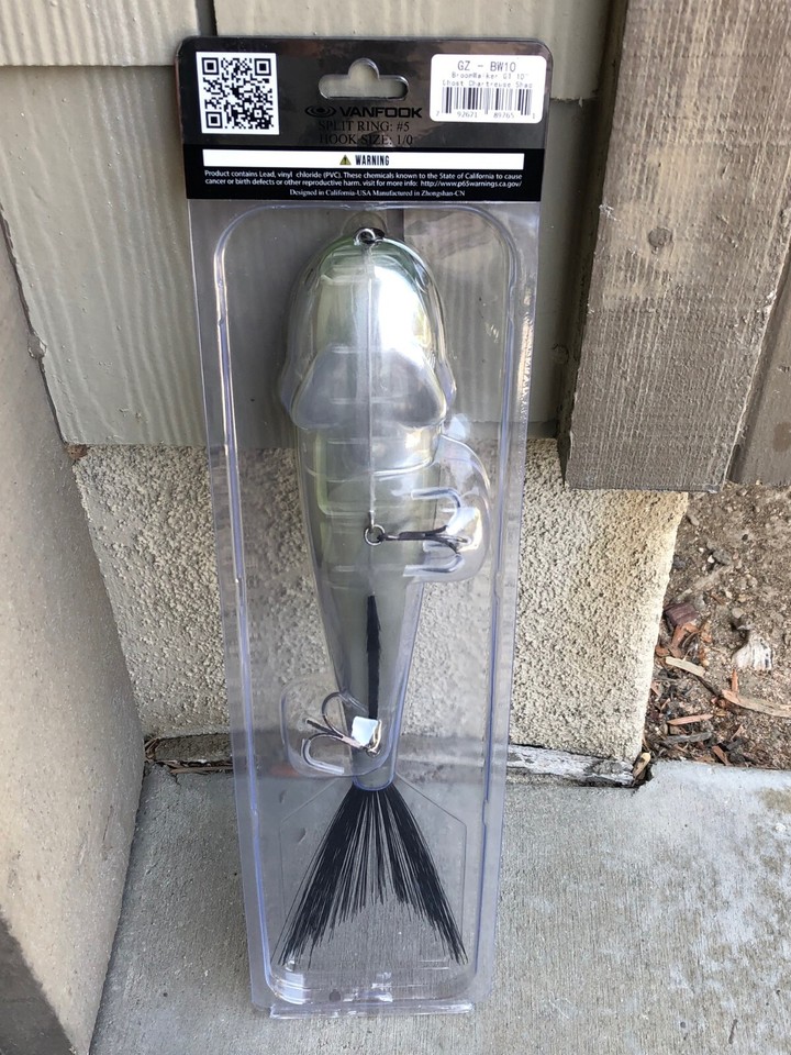 Baitsanity Antidote Series 10in. Broomwalker Gt Topwater Bite - 14in. W/Brush | eBay