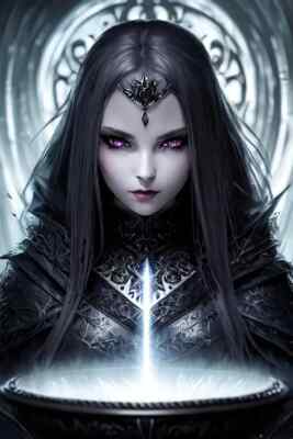 Witch's Ring 8 Omnipotent Ifrit Queen Djinn Genie Spirit Extreme Energy ...