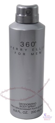 Perry Ellis 360 For Men Deodorant Body Spray 6.0oz New&Unbox | eBay