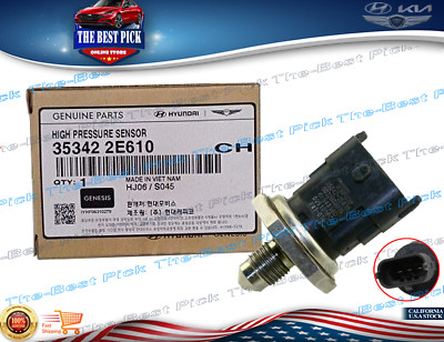 ⭐GENUINE⭐ Fuel Pressure Sensor For 15-20 HYUNDAI 17-20 KIA Original ...