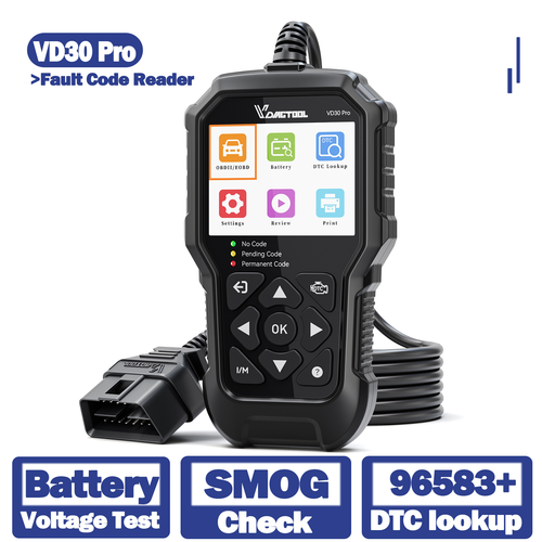 Automotive OBD2 Scanner Fault Code Reader Car Diagnostic Tool Check ...