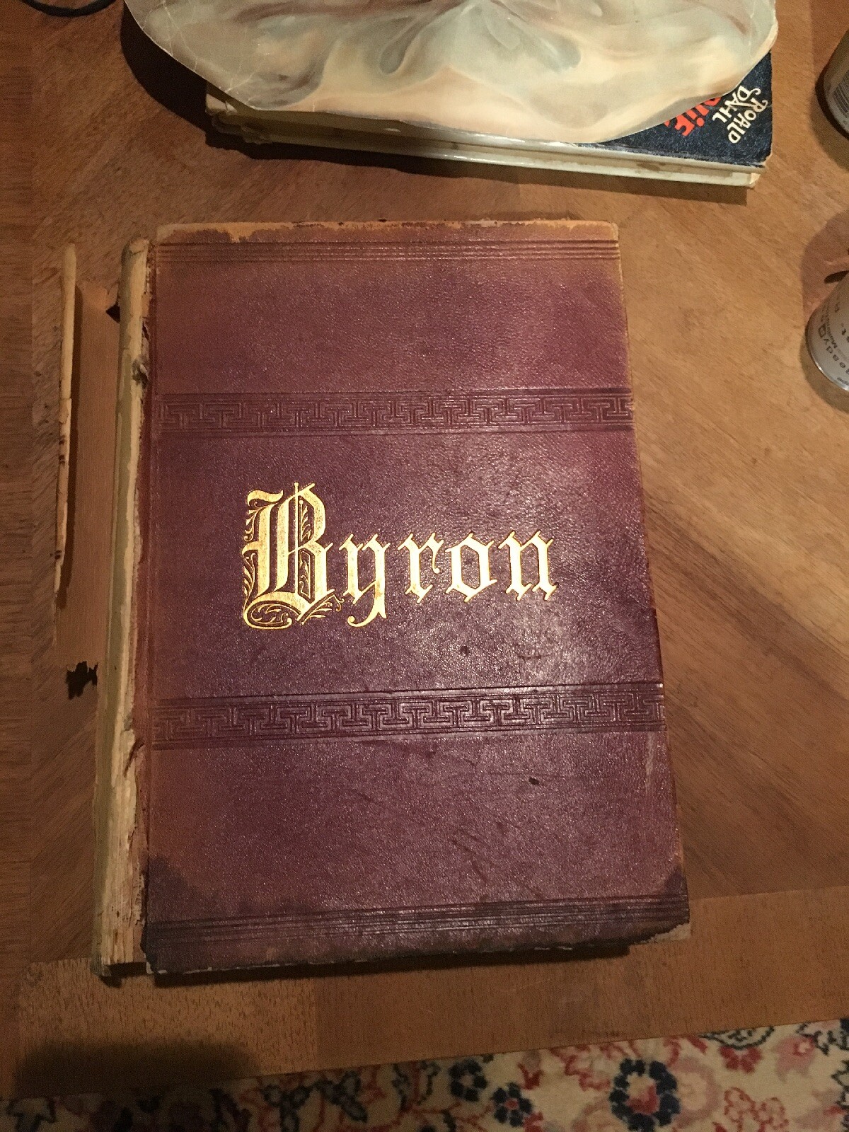 Beautiful Rare "Complete Works of Lord Byron" 1883 David McKay HUGE ...