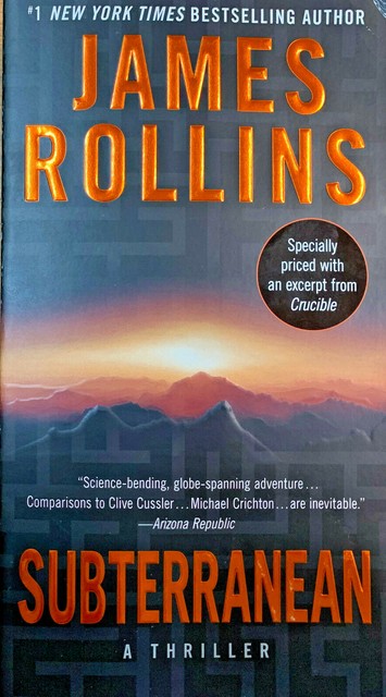 Subterranean : A Thriller by James Rollins (2018, Mass Market) for sale ...