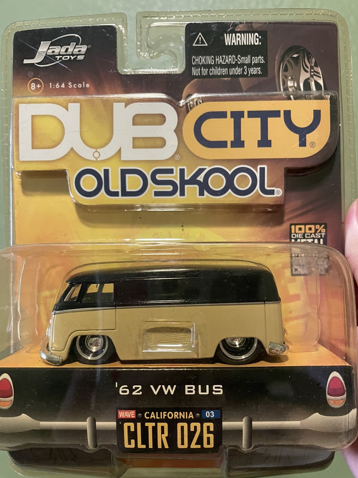 Jada 62 1962 VW Volkswagen Bus Dub City Old Skool Detailed Collectible ...