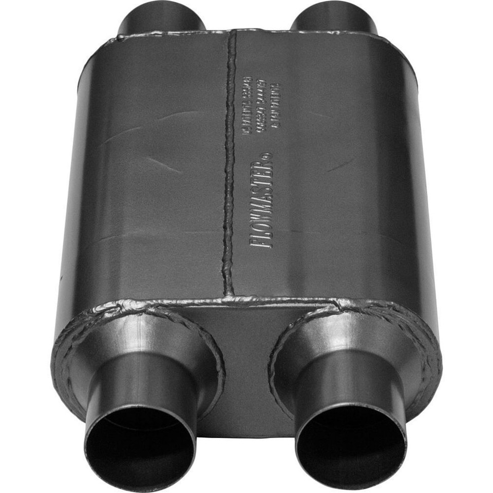 Flowmaster 425404 Original 40 Series Muffler 2.5" Dual Inlet / 2.5 ...