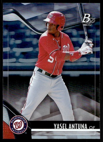 2021 Bowman Platinum Top Prospects Yasel Antuna Washington Nationals # ...