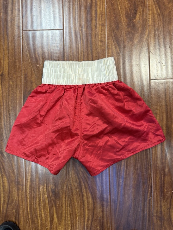 Vintage Everlast Boxing Trunks Shorts Satin Made in USA 80s Size Small ...
