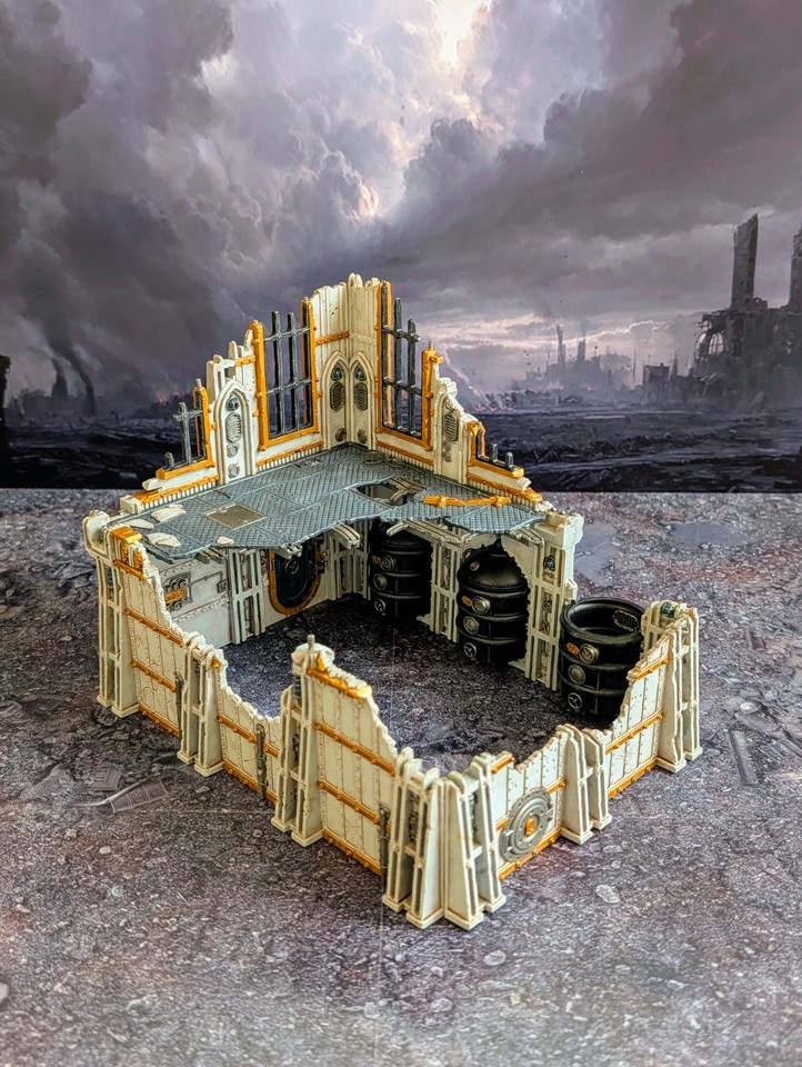 Warhammer 40k Kill Team scenery/terrain Killzone Volkus Painted - READ ...