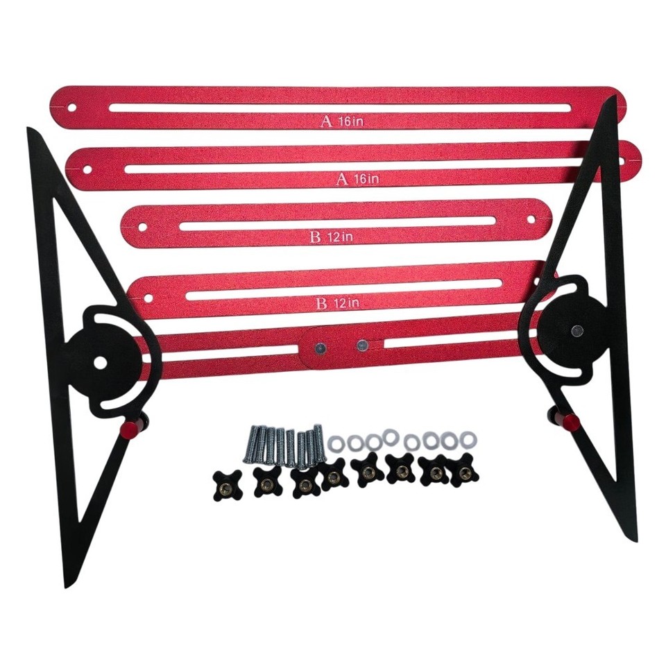 Adjustable Measuring Tool CNC Aluminum Template For Stair Installation ...