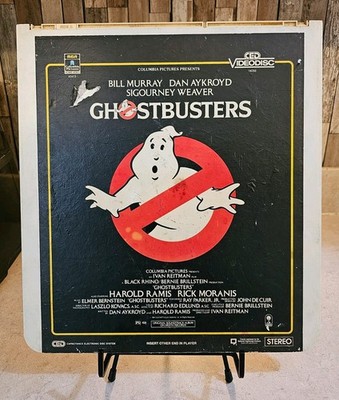 Vintage GHOSTBUSTERS 👻 CED Videodisc 14056 RCA Columbia Pictures Home ...
